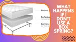 "What Happens If I Don't Use a Box Spring: Effects on Mattress and ...